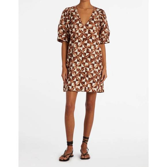 Marie Oliver | Dresses | New Marie Oliver Ola Dress In Mahogany | Poshmark
